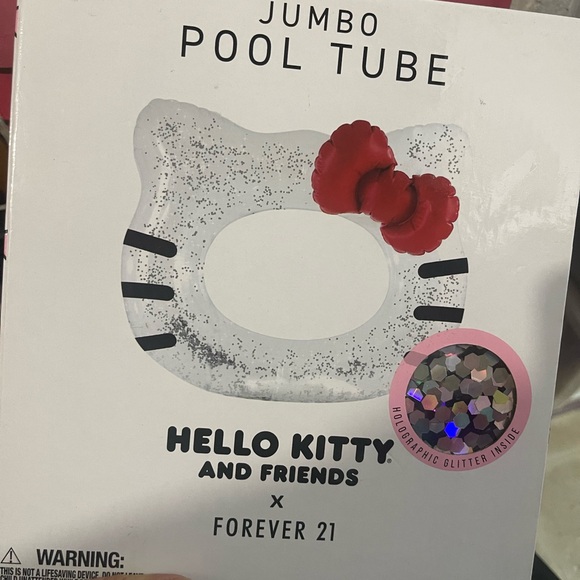 Forever 21 | Accents | Hello Kitty Jumbo Pool Tube | Poshmark